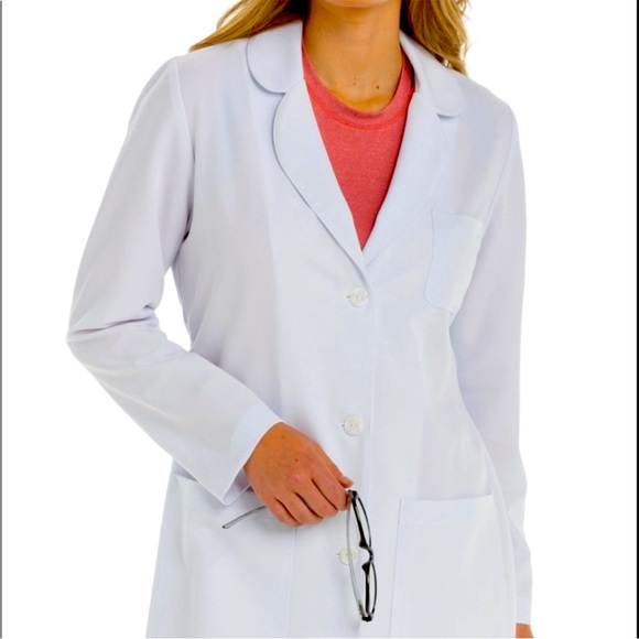 Grey's Anatomy | Jackets & Coats | Lab Coat Grey Anatomy White Sz S ...